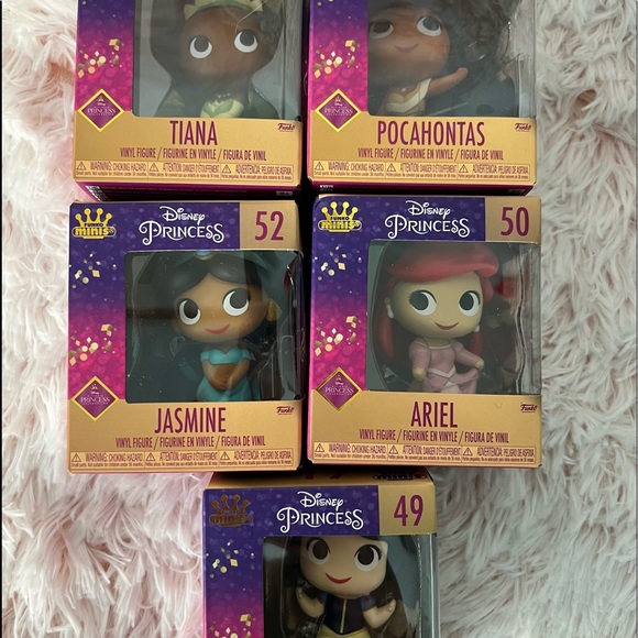 Funko | Toys | Funko Mini Disney Princess Collection | Poshmark
